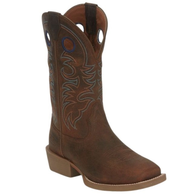 Justin Muley Water Buffalo Coffee Men's Boot SE7613 – Wild Bill's ...