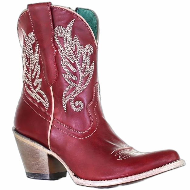 Corral Deep Red Women's Bootie E1667 – Wild Bill's Western Store